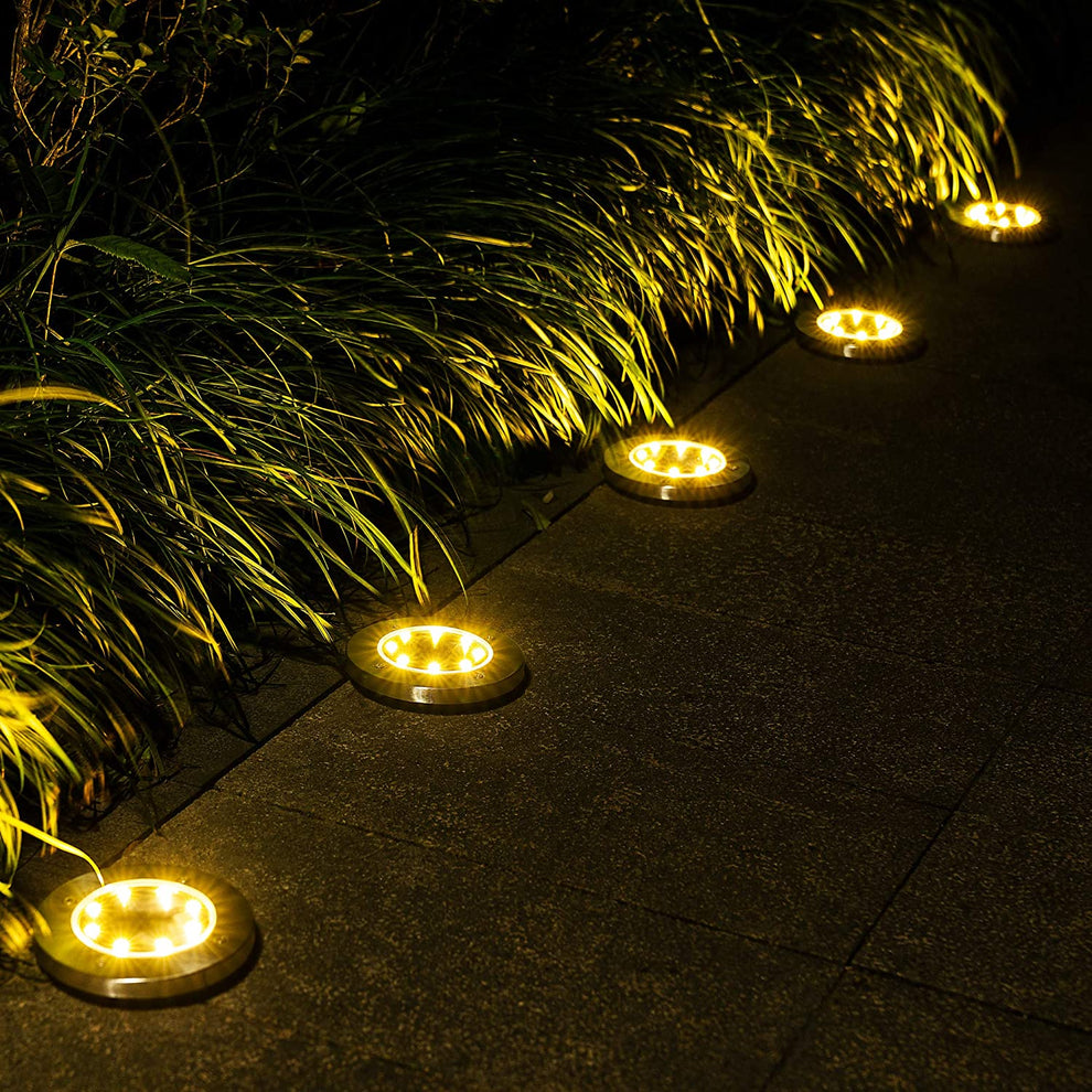 GardenBrite™ Solar Ground Light Pack